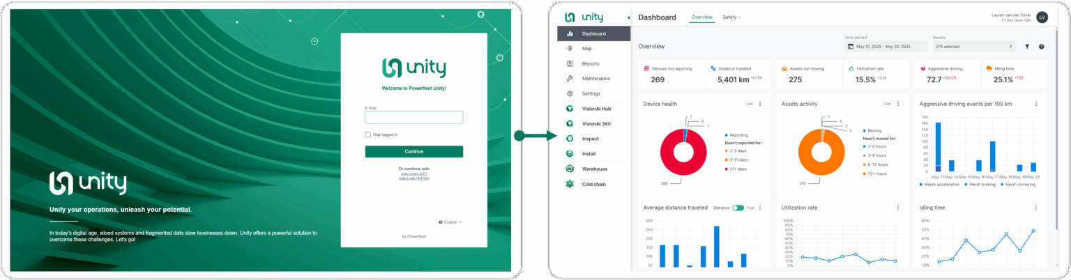 FC Hub is Becoming Unity – Powerfleet (formerly Fleet Complete) Blog